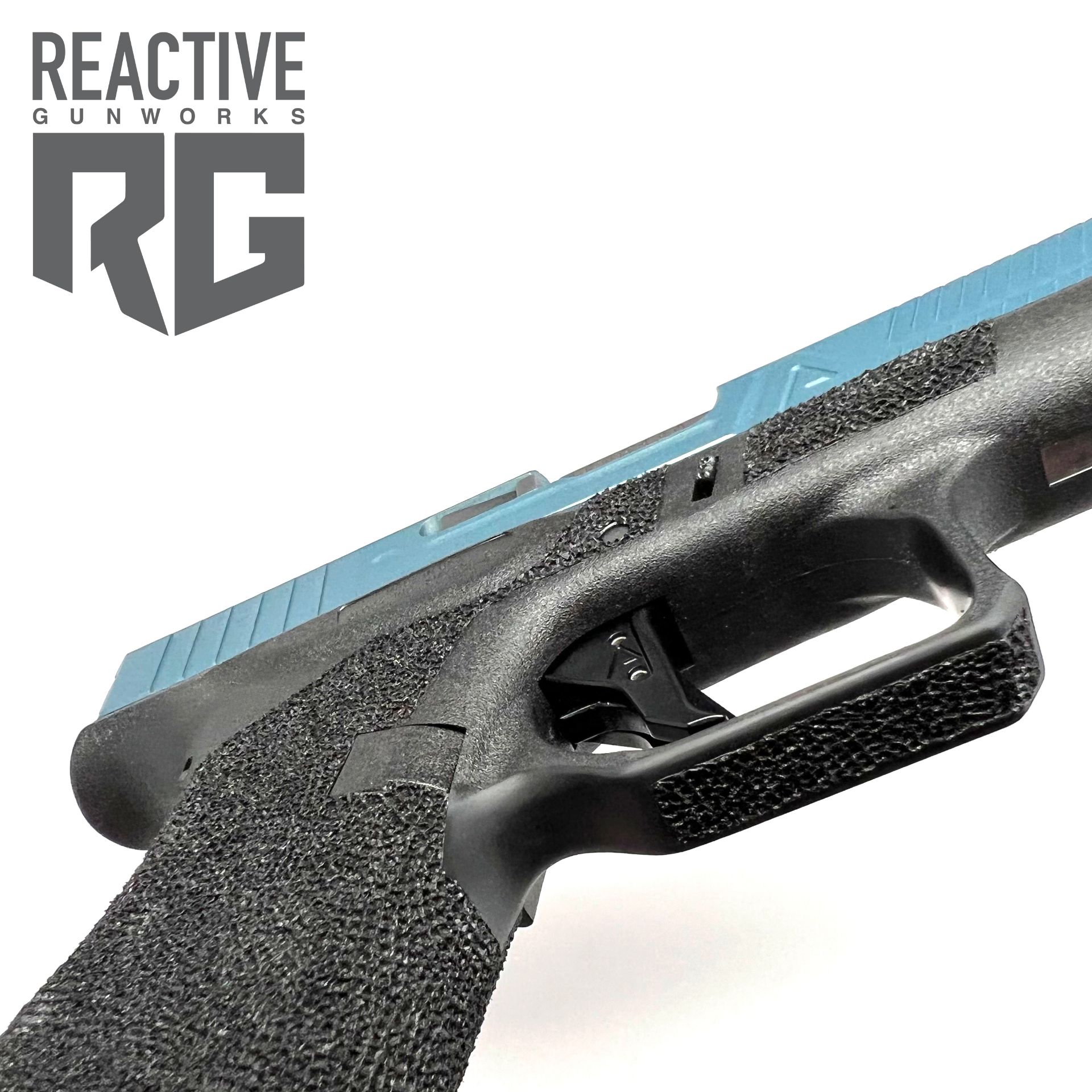 Agency Arms Glock 42 Field Blue Titanium Slide Standard | Reactive ...