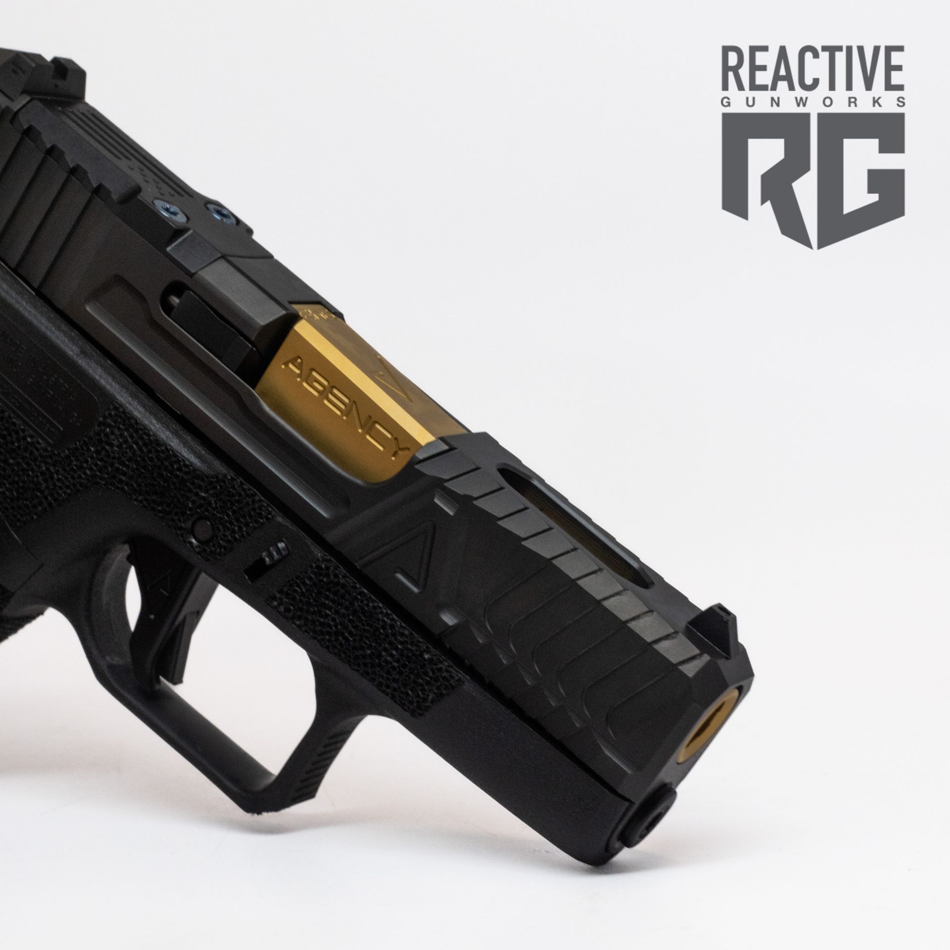 Agency Arms Glock 43X Hybrid DLC Standard Mid TiN Barrel|