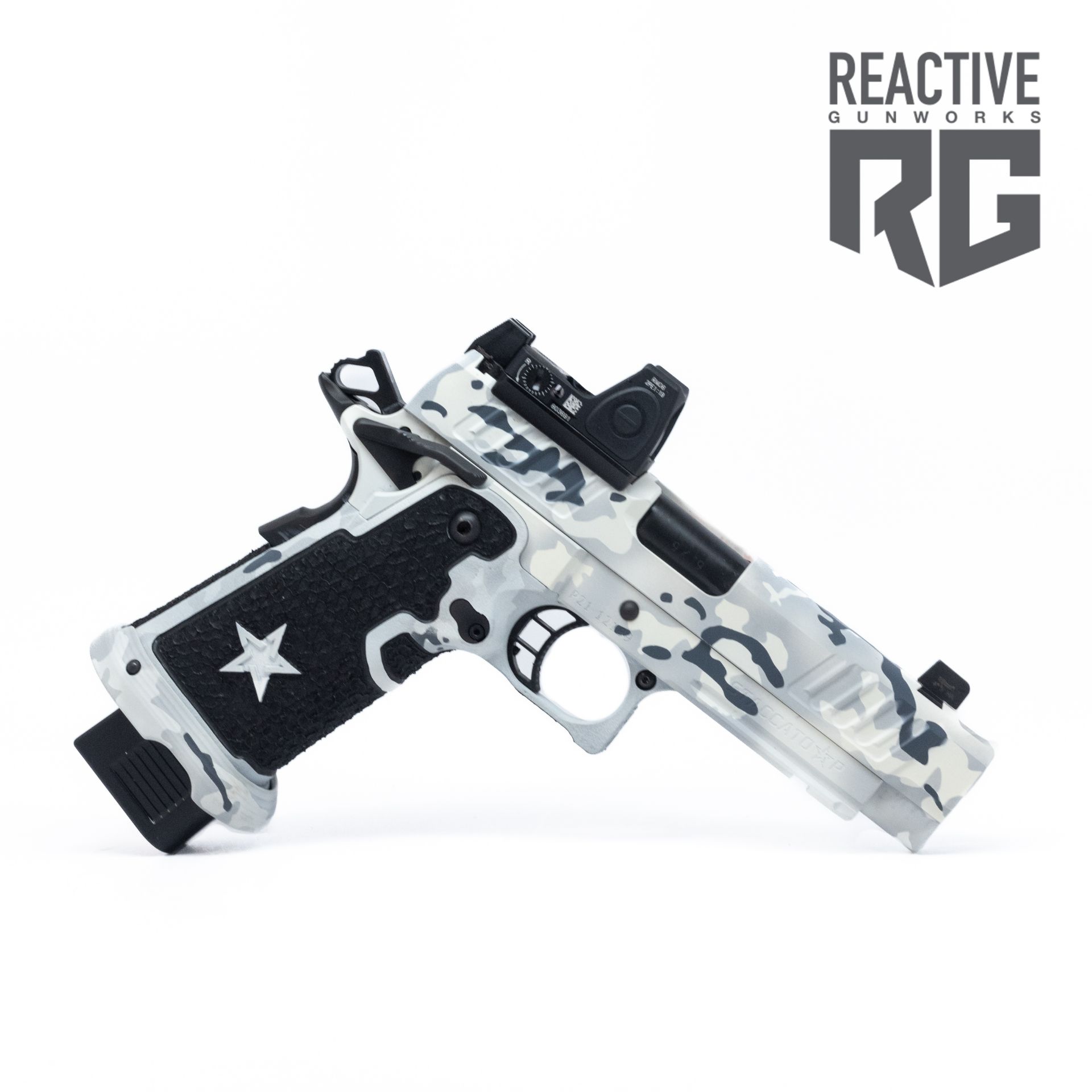 Monsoon Tactical Staccato P Alpine Multicam RMR Genghis Komp 9mm ...