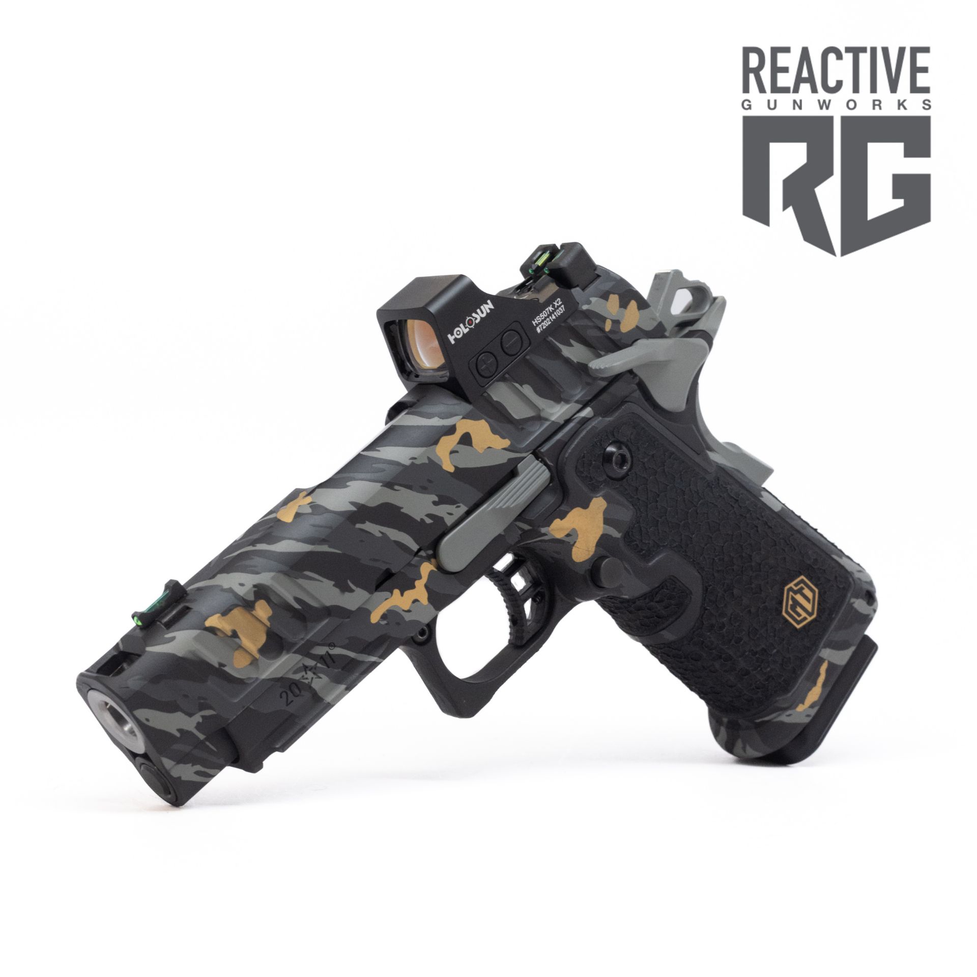Monsoon Tactical Staccato C2 Grey/Gold Tiger Stripe Multicam 507K ...