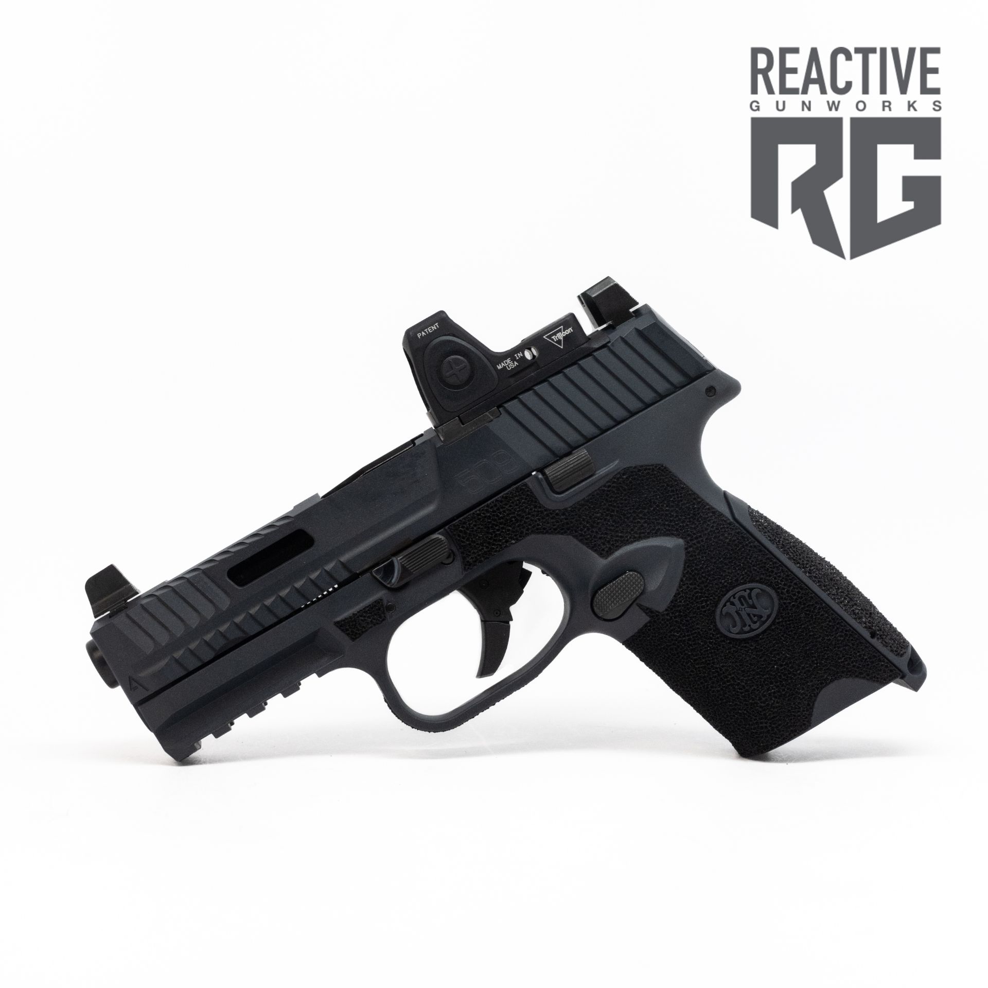 Agency Arms FN 509M Urban Agency Gray with Trijicon RMR | Reactive ...