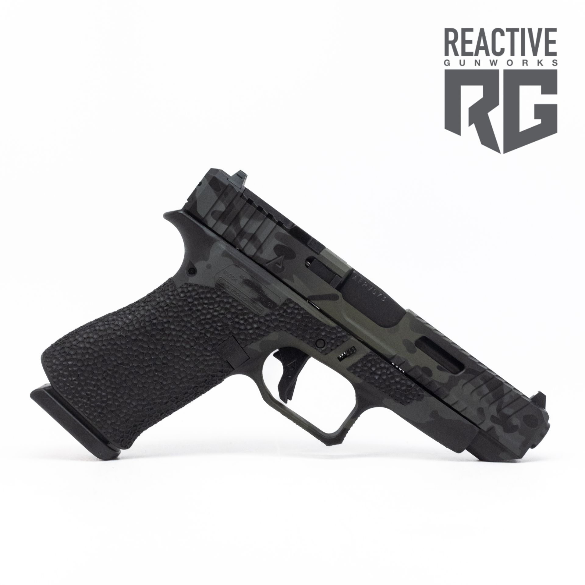 Agency Arms Glock 48 Peacekeeper Black Multicam EDC | Reactive Gunworks