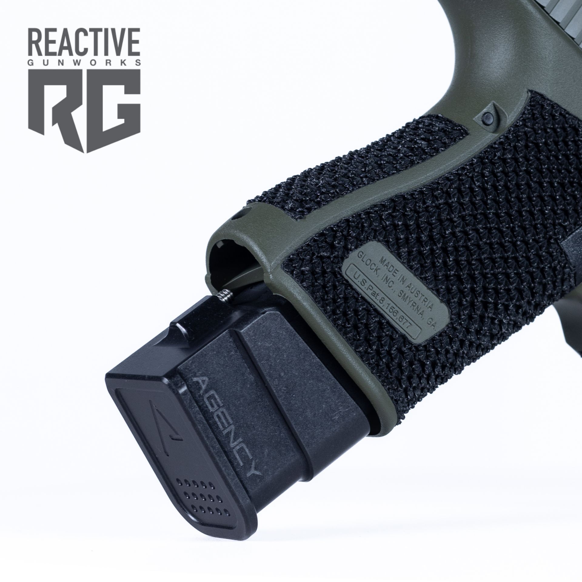 Agency Arms Bonesaw Glock 19.5 in ODG | Reactive Gunworks | Reactive ...