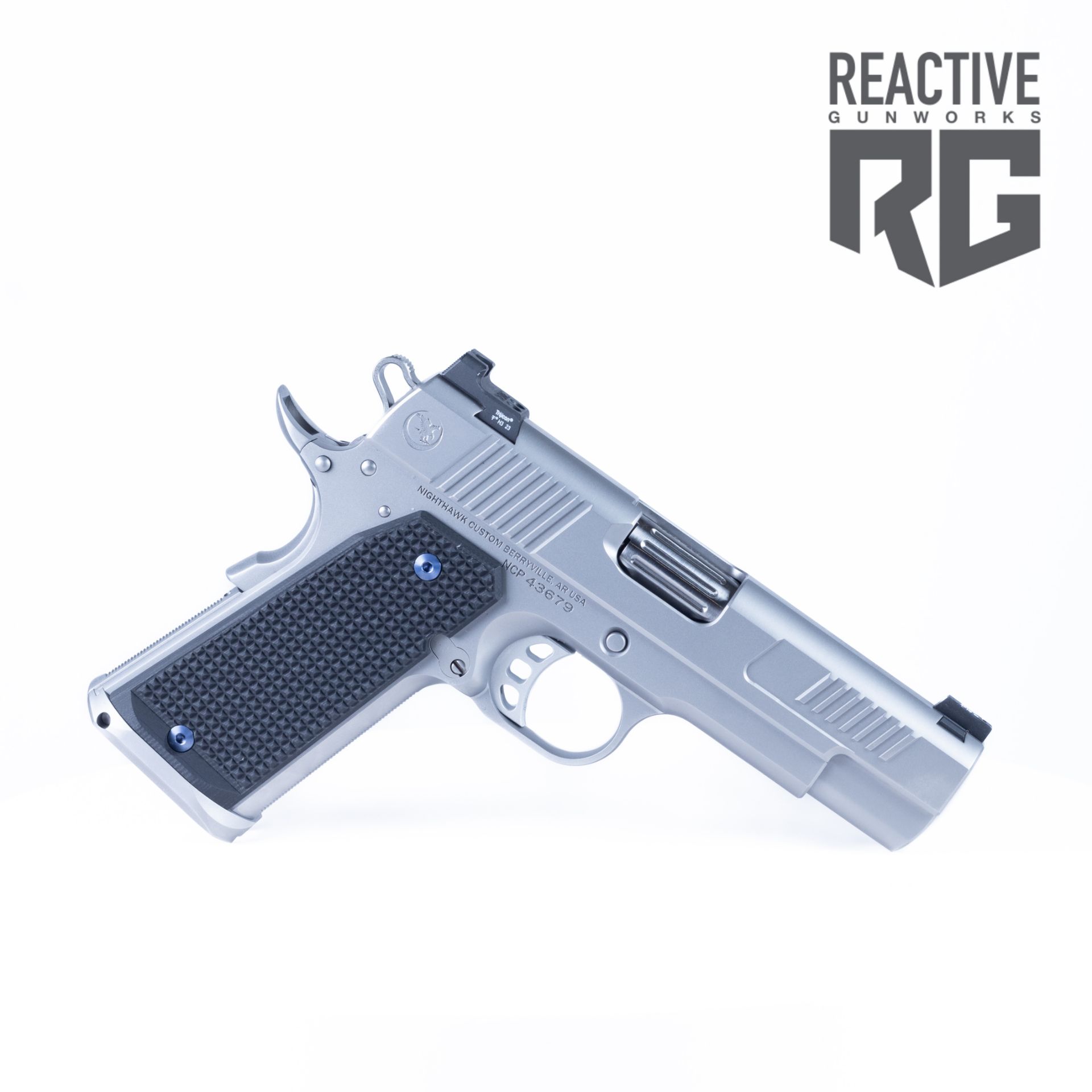 Nighthawk Custom Delegate Commander Stainless Steel 9mm 1911 | Reactive ...
