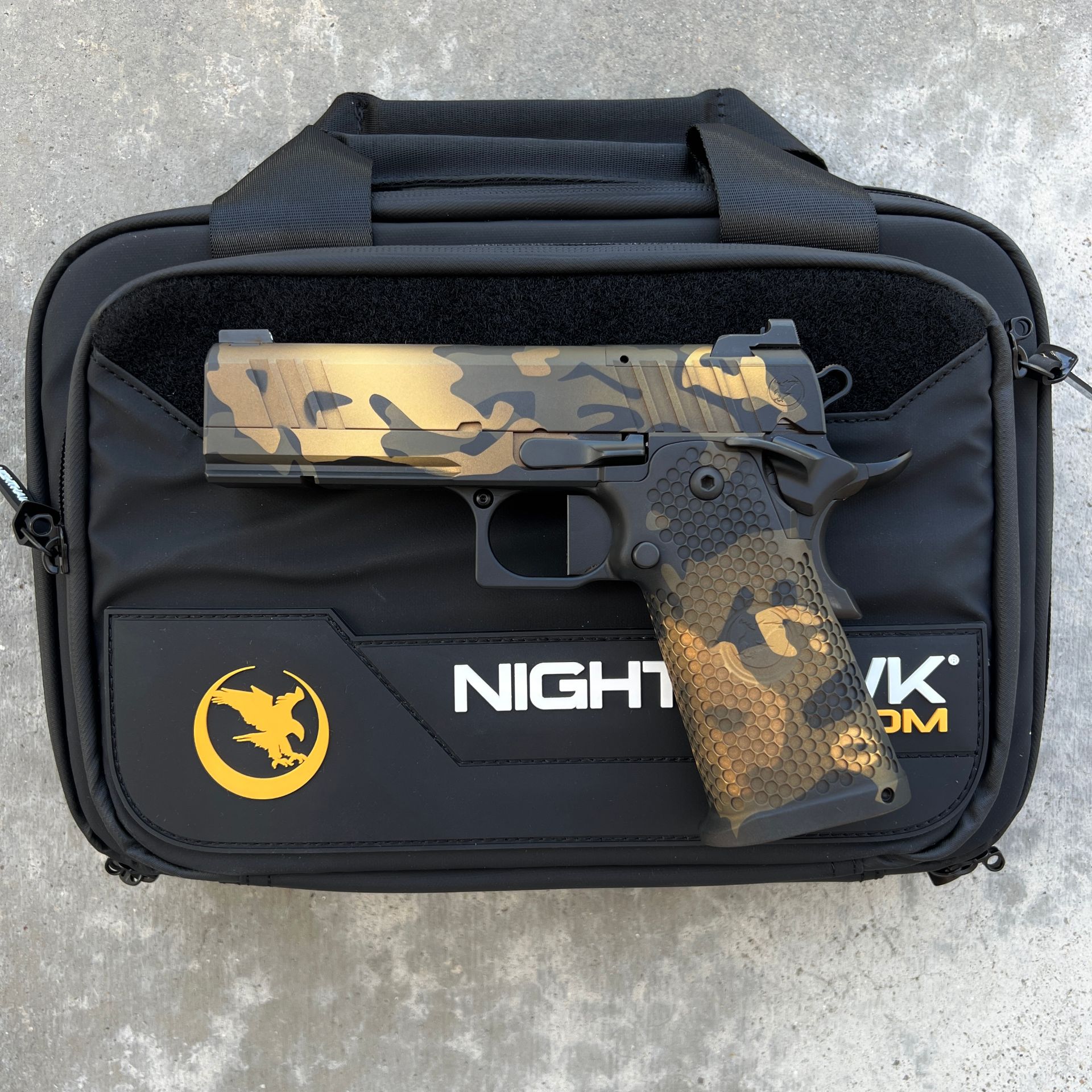 Nighthawk Custom TRS Commander IOS (9mm) ODG Halo Camo | Reactive ...