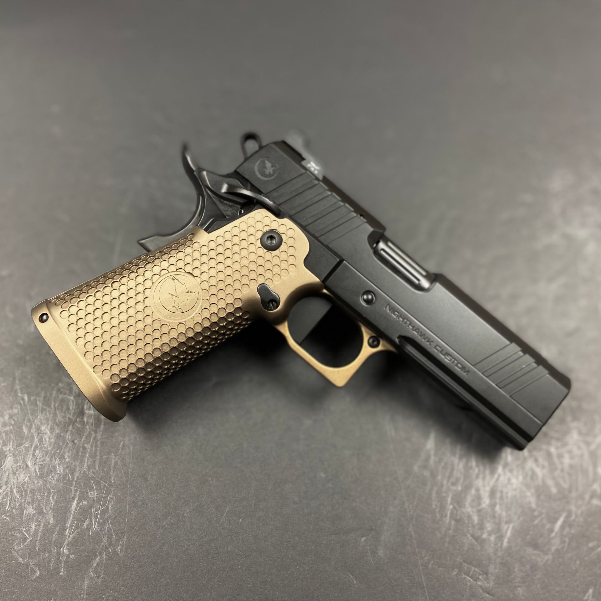 Nighthawk Custom TRS Commander IOS (9mm) Blackout Tano | Reactive ...