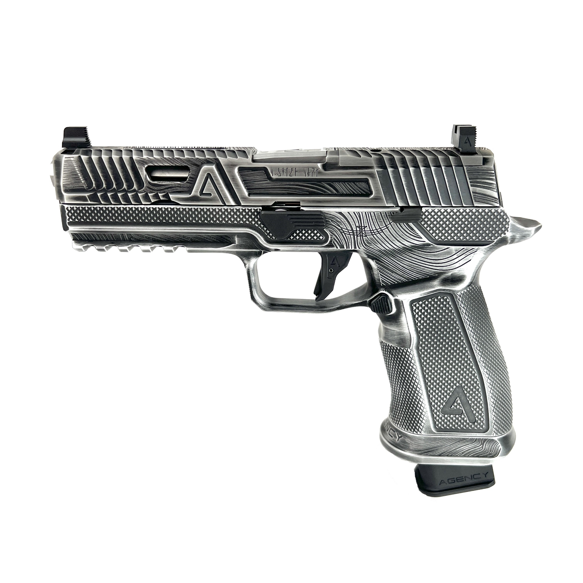 Agency Arms P320 Beskar | Reactive Gunworks