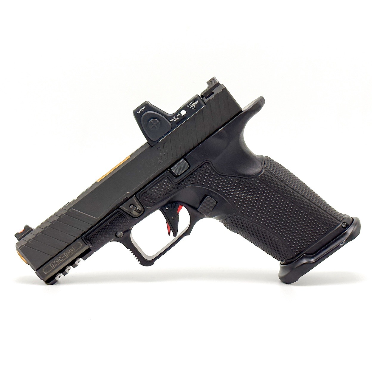 Icarus Precision Zev OZ9 Compact Grip Module Black | Reactive Gunworks | Reactive Gunworks