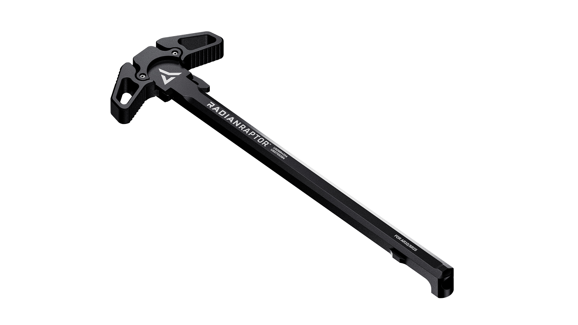 Radian Raptor Charging Handle AR-10 (Black) | Reactive Gunworks