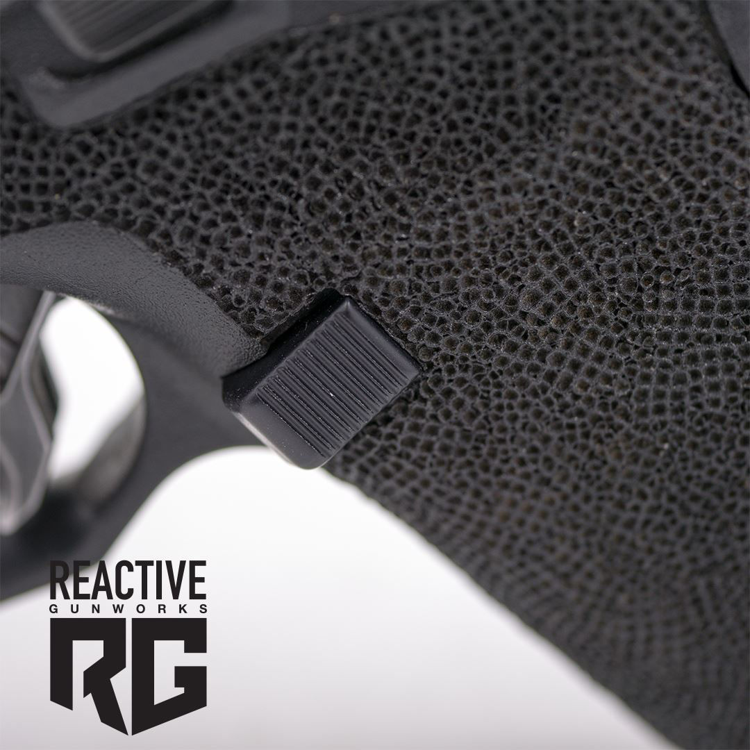 Agency Arms Extended Magazine Release for Glock® G43 | Reactive Gunworks