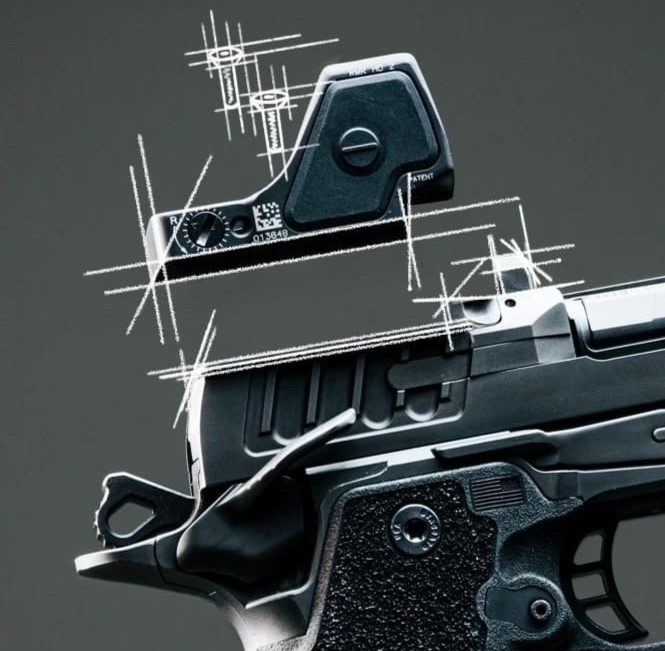 Staccato HD Optic Plate for Aimpoint ACRO | Reactive Gunworks