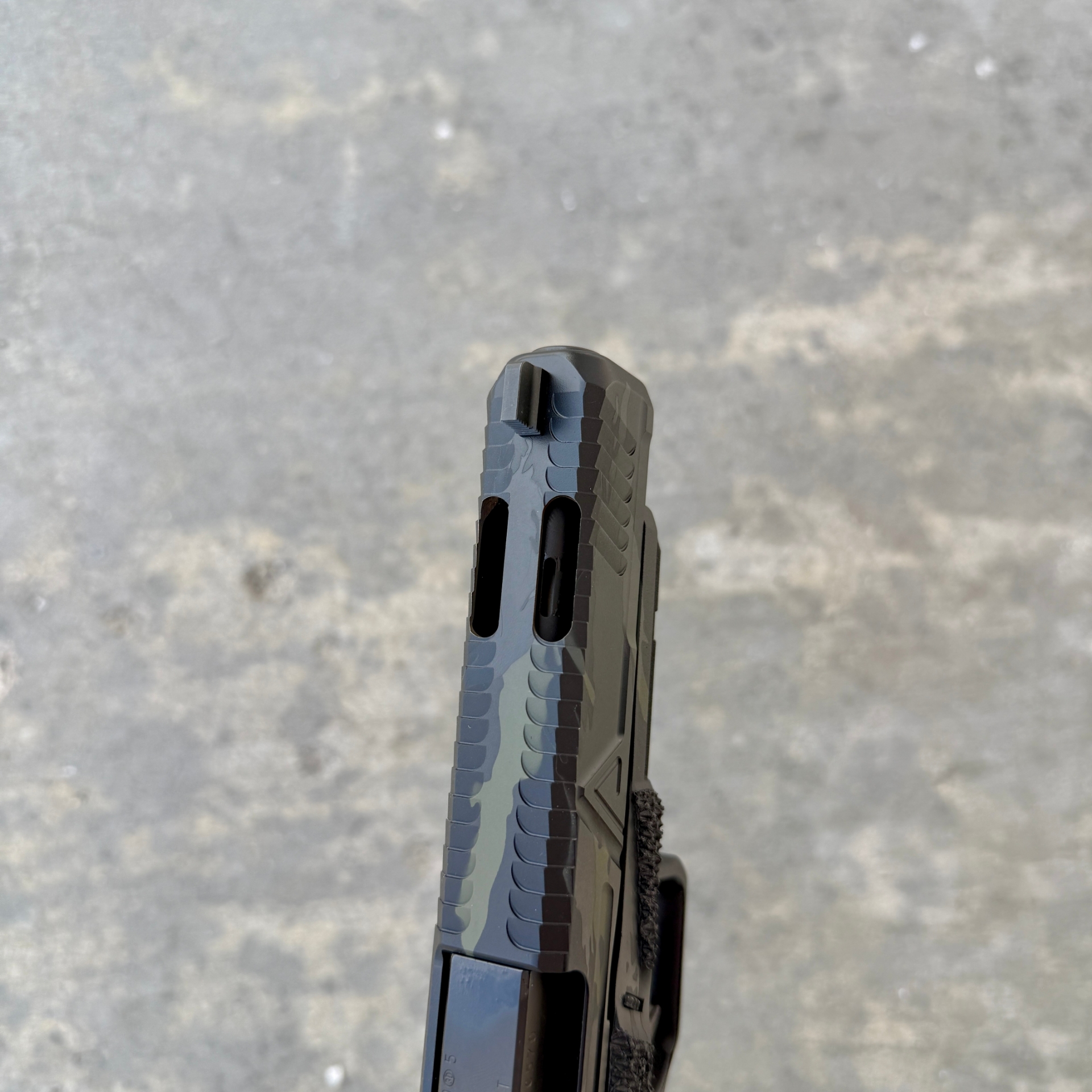 Agency Arms G34 Gen 5 C-Ported Bonesaw MCB Tiger Stripe Aggressive ...