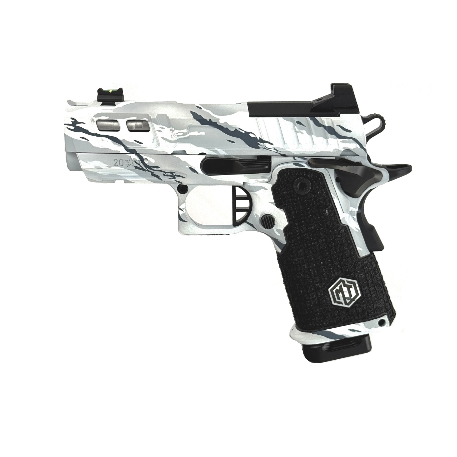 Monsoon Staccato CS MVC MC Alpine Tiger Stripe Mini Genghis Komp (9mm ...