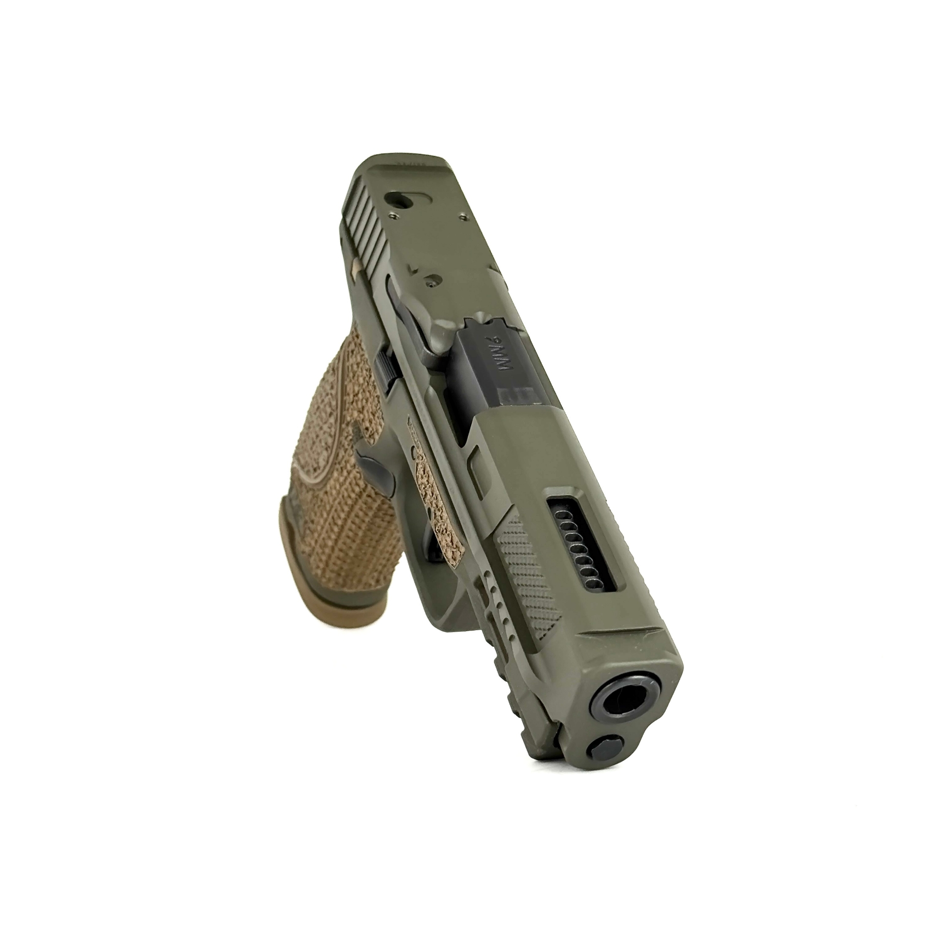 Monsoon x P1T ProSpec M&P2.0 FDE OD Green Lucky 7's (9mm) 4.25" Apex ...